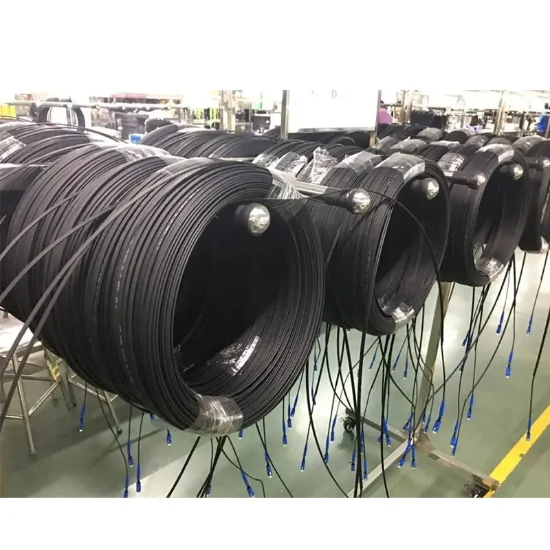 Push able sc/apc Bullet Preassemble Preconnectorized 3mm 1fo 2fO Drop ...