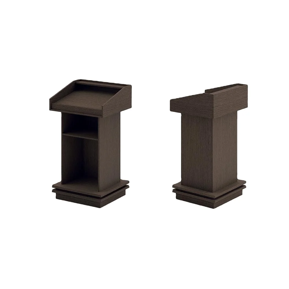 Wooden Melamine Commercial Furniture Speech Or Lecture Stand Table For ...
