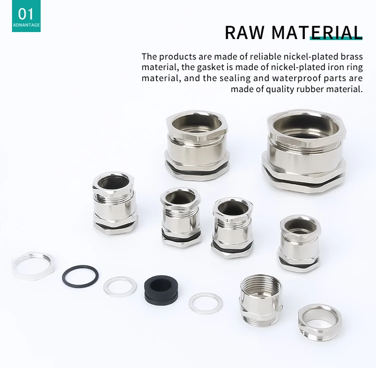 Wholesale Stuffing Cable Gland Single Compression Glands - Buy Ip68 Dcg ...