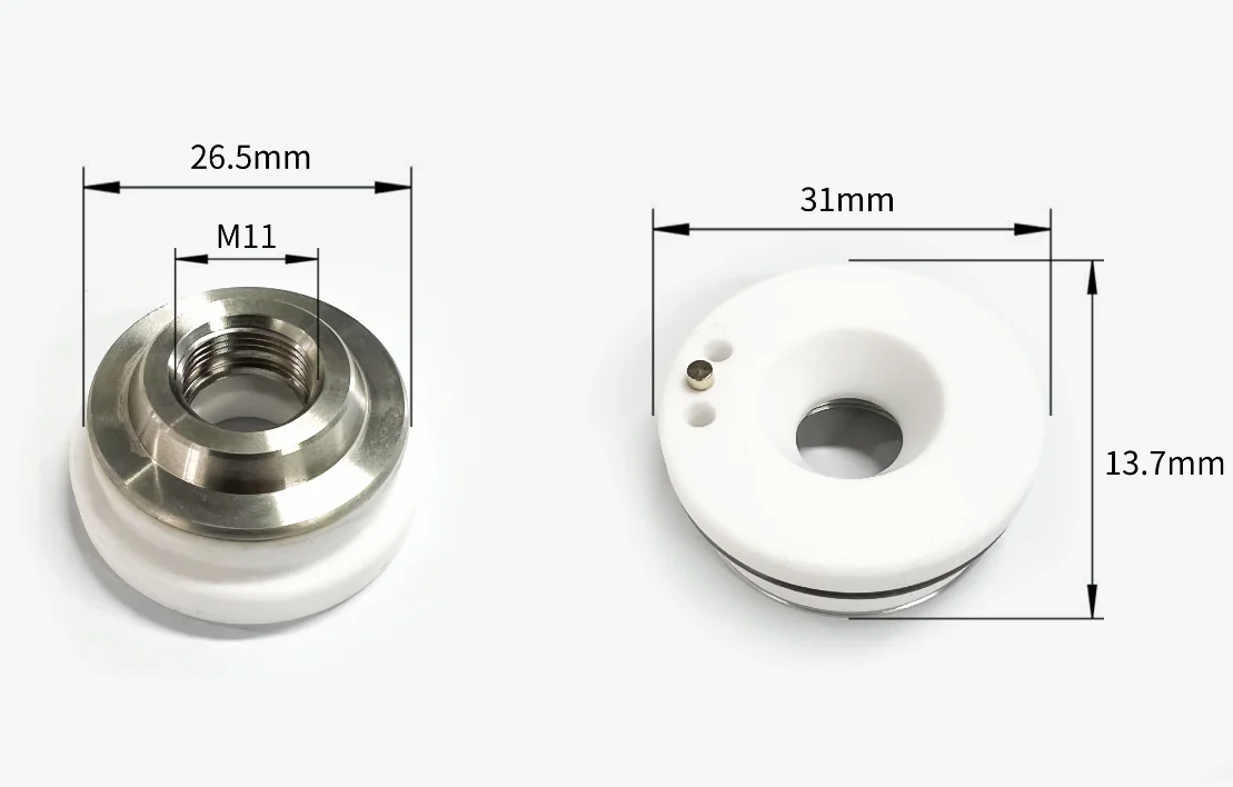Raysoar Lptc09-xb01 Laser Ceramics P0595-94097 Kt Xb Con Nozzle Holder ...