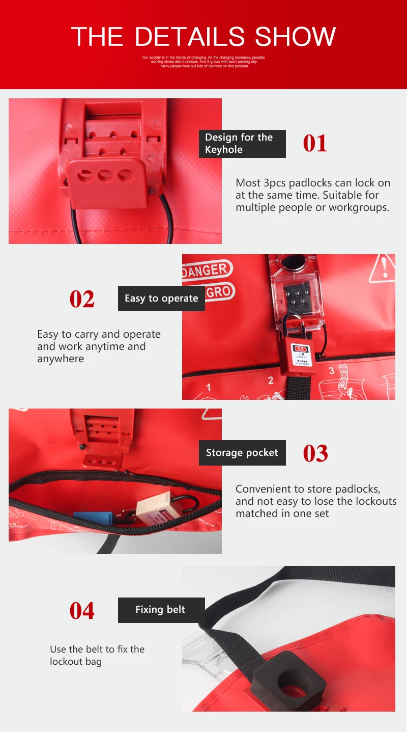 Adjustable Industrial Removable Seal - Ball Valve Lockout