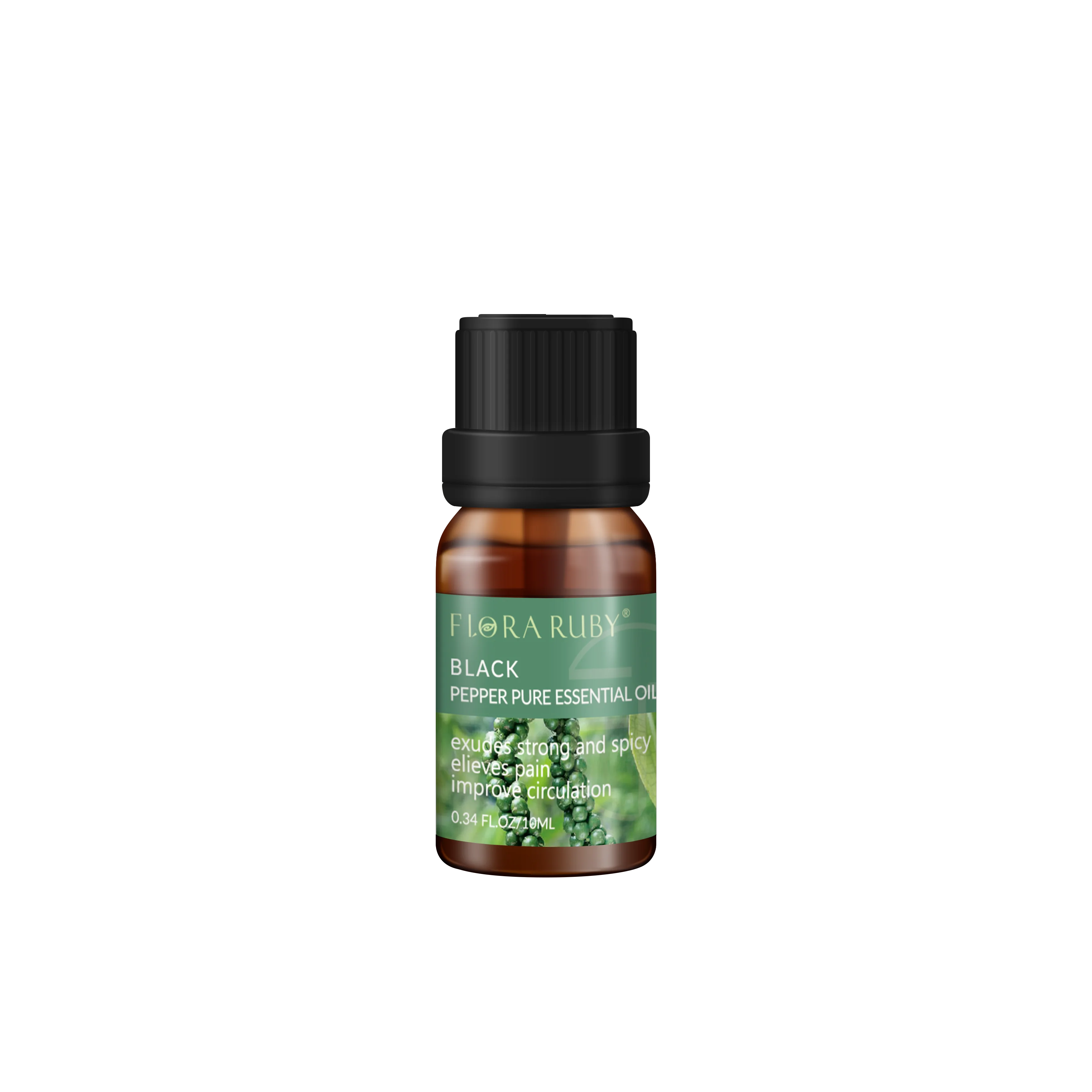 Flora Ruby Hot Sale Organic Black Pepper Essential Oils Aromatherapy ...