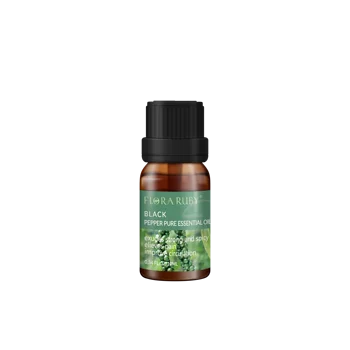 Flora Ruby Hot Sale Organic Black Pepper Essential Oils Aromatherapy ...