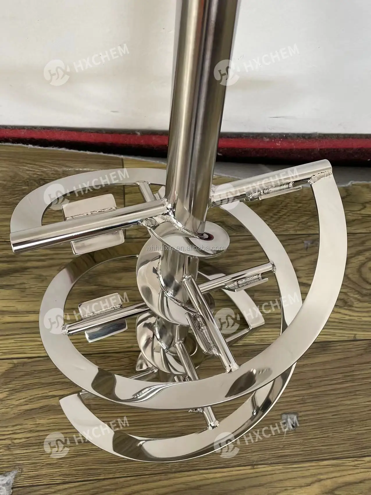 HXCHEM Rushton Turbine Mixing Impeller - Efficient Lab Scale