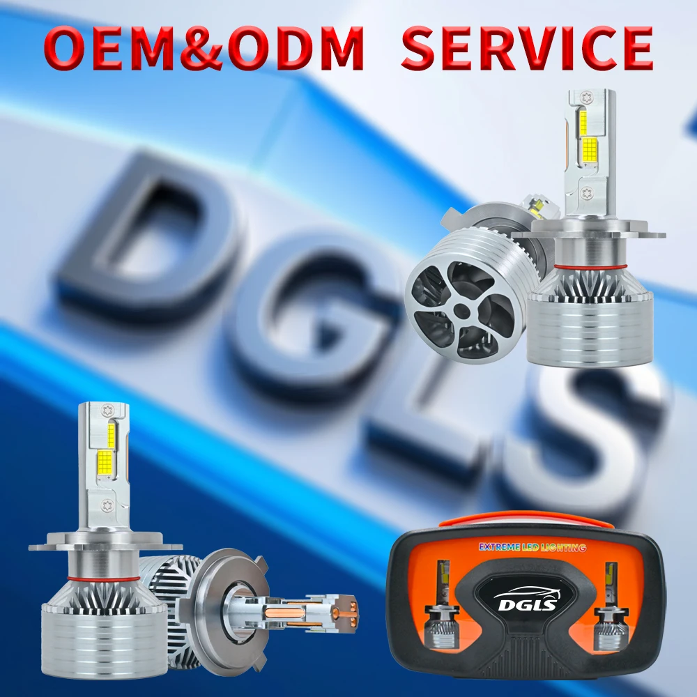 DGLS D41 Super High Power 300W 30000LM 12-24V 5080*15 Chip H1 H7 H11 ...