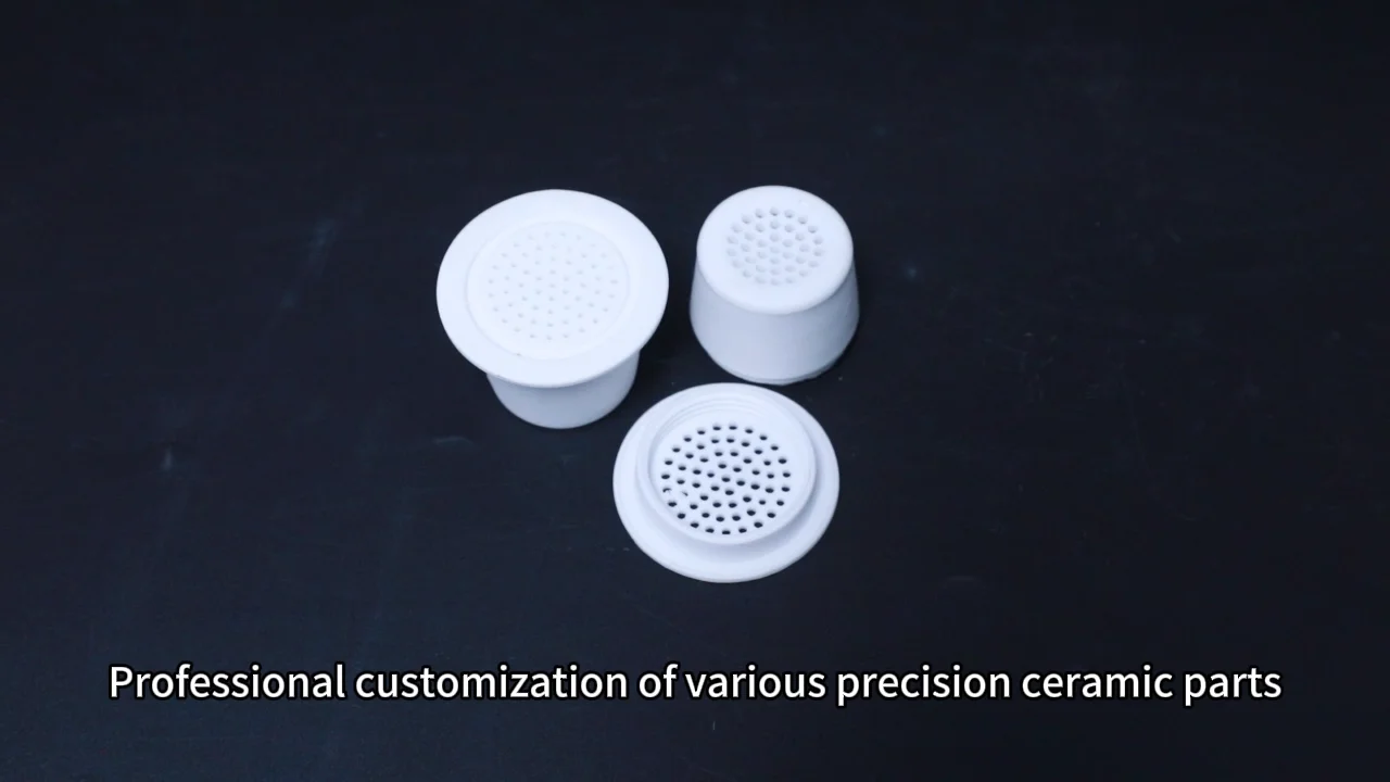 Aluminum Oxide Insulated Ceramic Porous Filter With Detachable Threaded ...