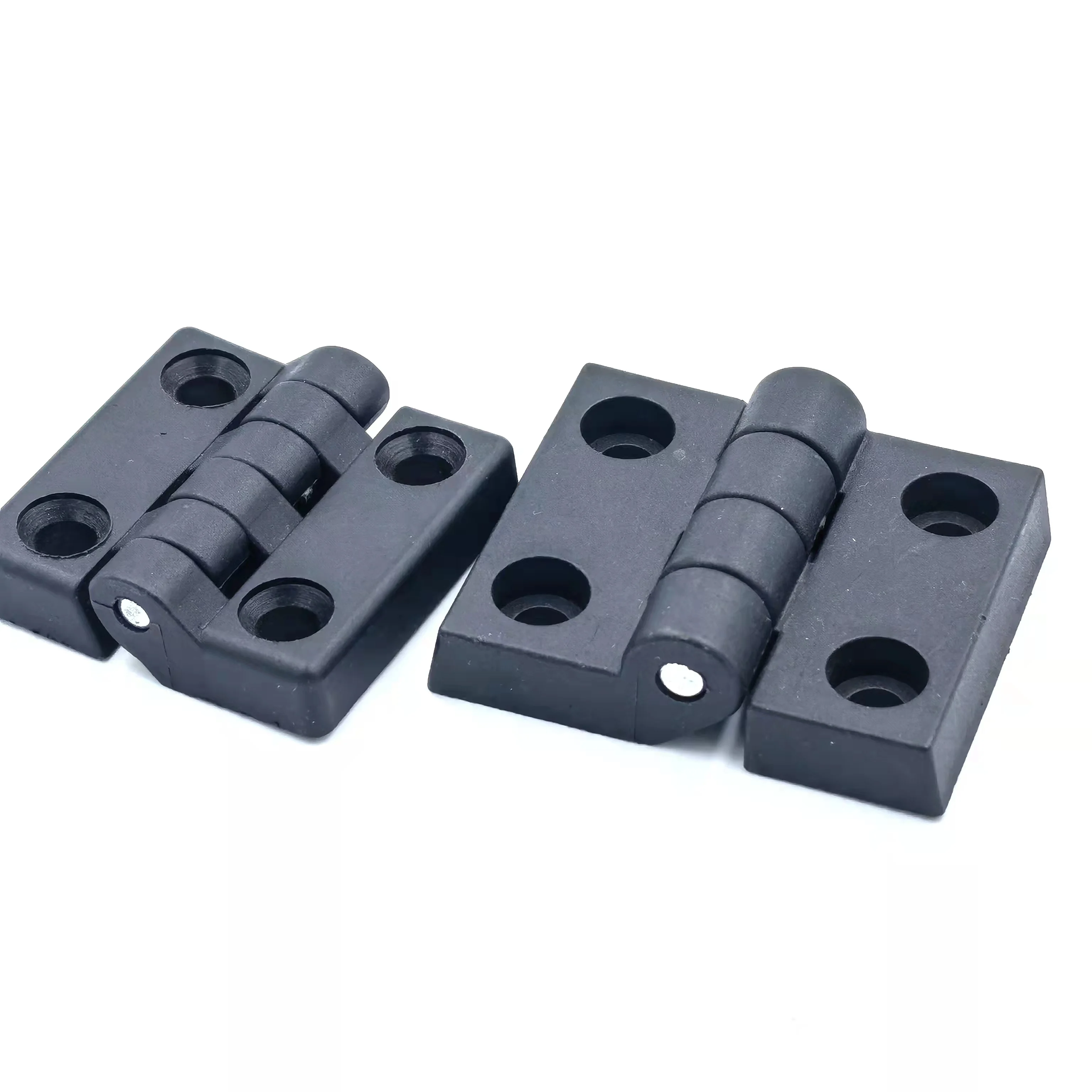 black PA66 Plastic hinge nylon Hinge plastic Industrial 65*65 40*40 ...