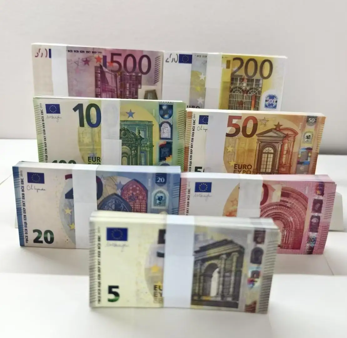 Realistic Euro Prop Money - Perfect for Movie Effects