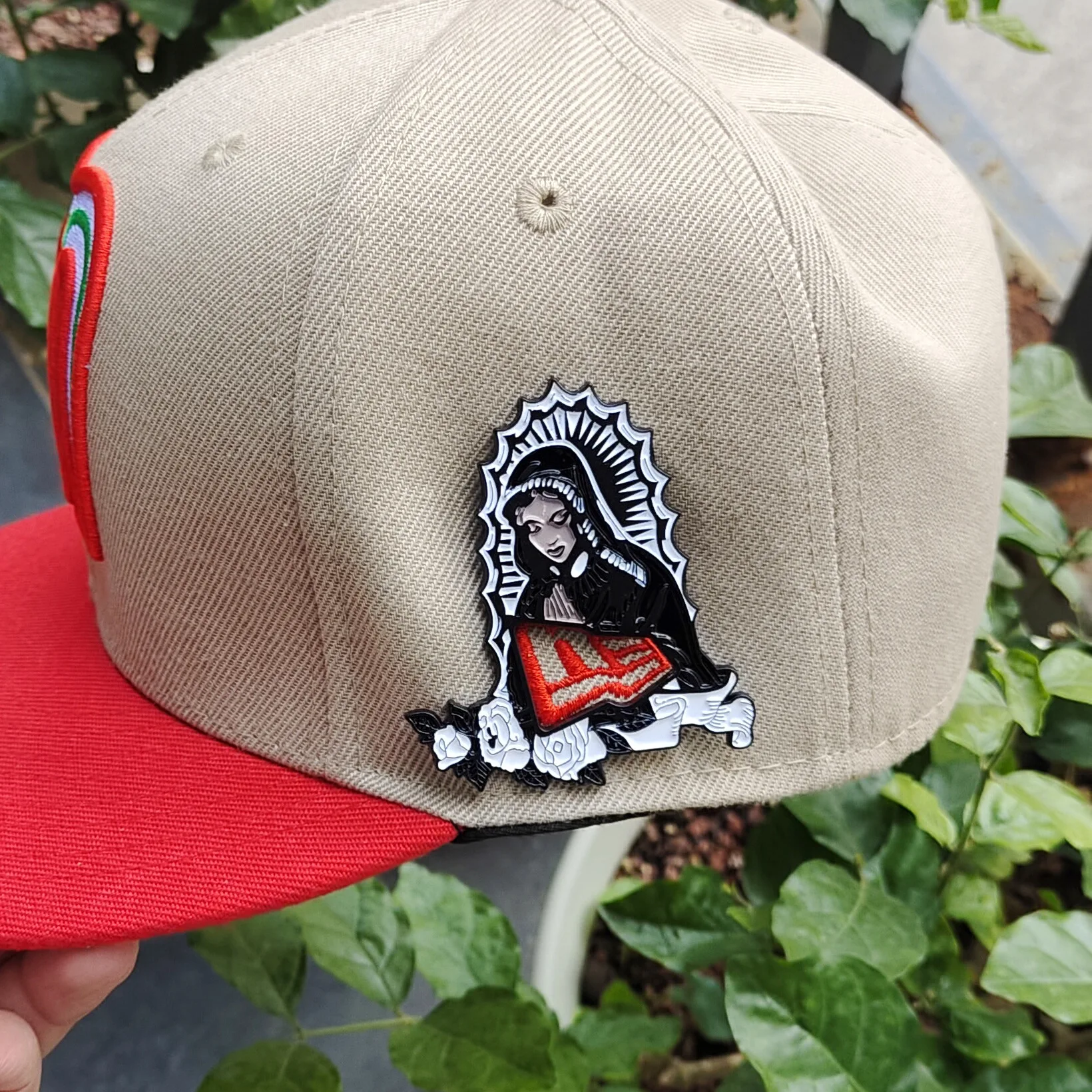 Custom Metal Lapel Logo Casting Virgen Hat Pin Mariachi Pins Enamel Hat ...