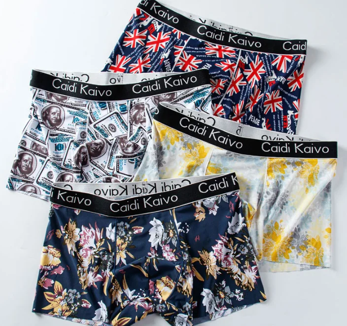 Custom OEM Design Sublimation Printing Boxers for Men