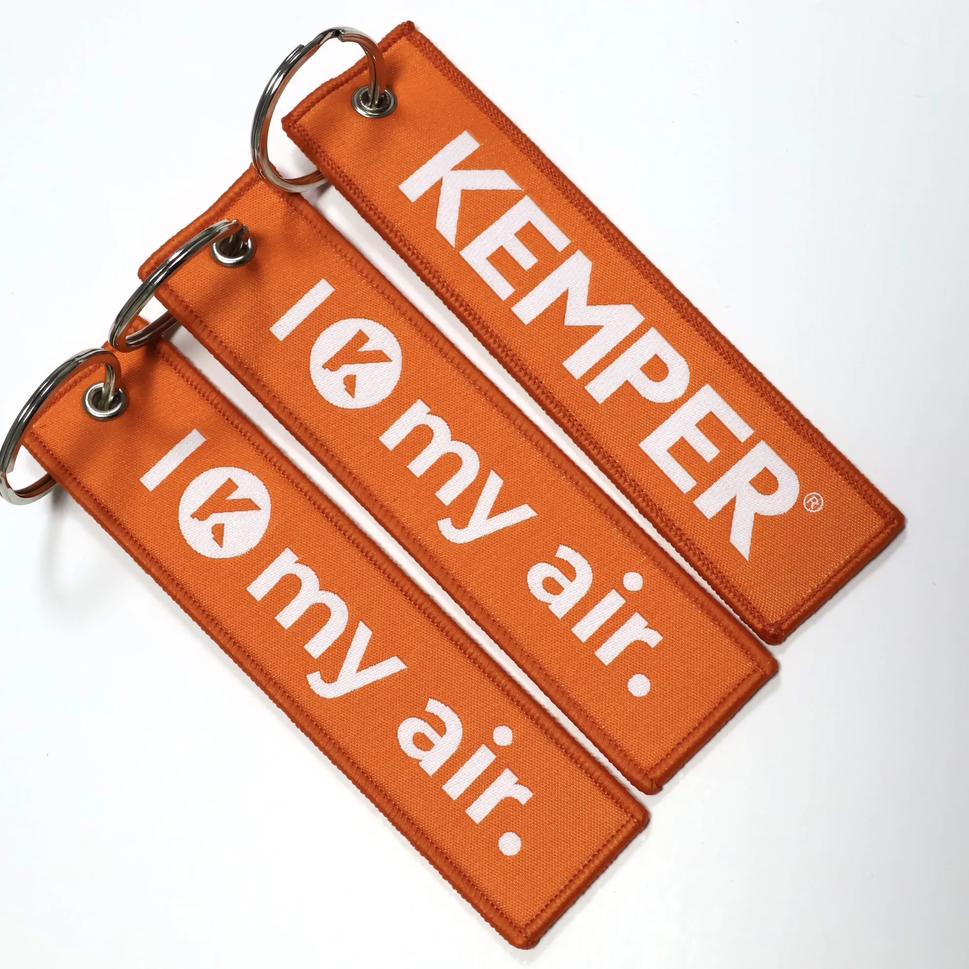 Manufacturer Price Custom Embroidered Keychains Woven Motorcycle Flight ...