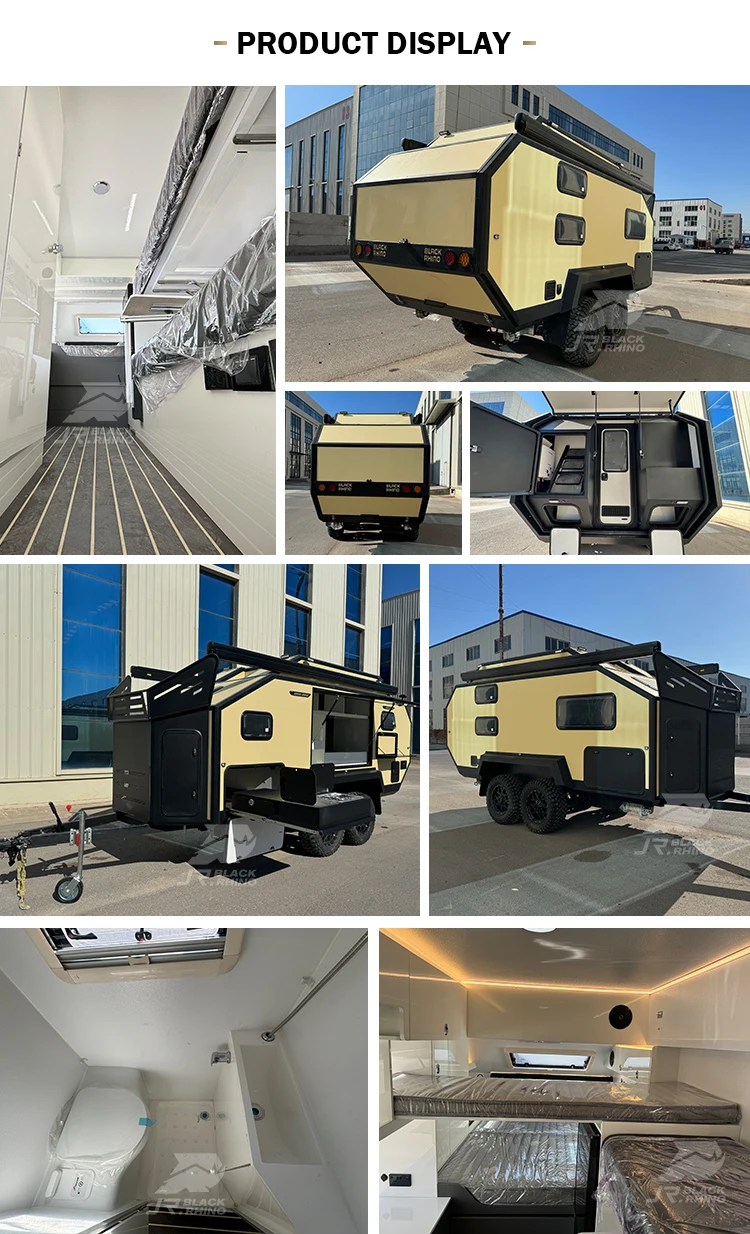 Independent Suspension Offroad Trailers 4x4 Mini Camper Van