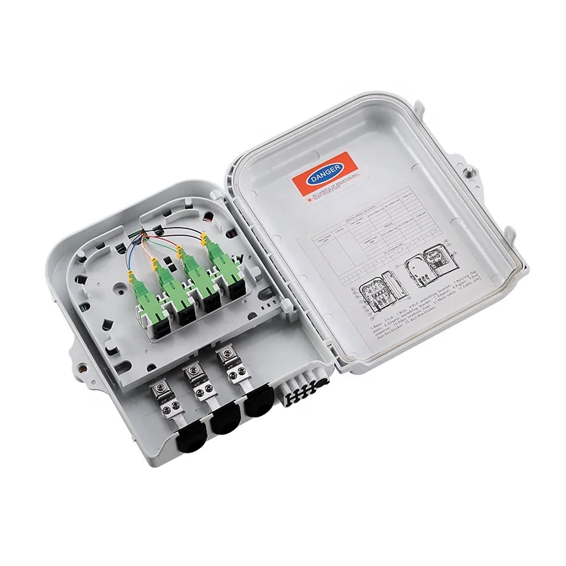 Ftth Outdoor 8 Core Termination Box Waterproof Pole Junction Box Odp ...