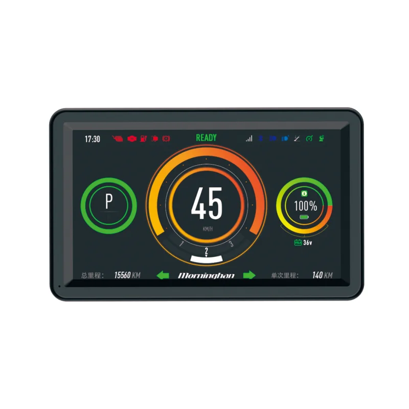 High Performance M7 Electric Vehicle Intelligent Screen Motorcycle Dash ...