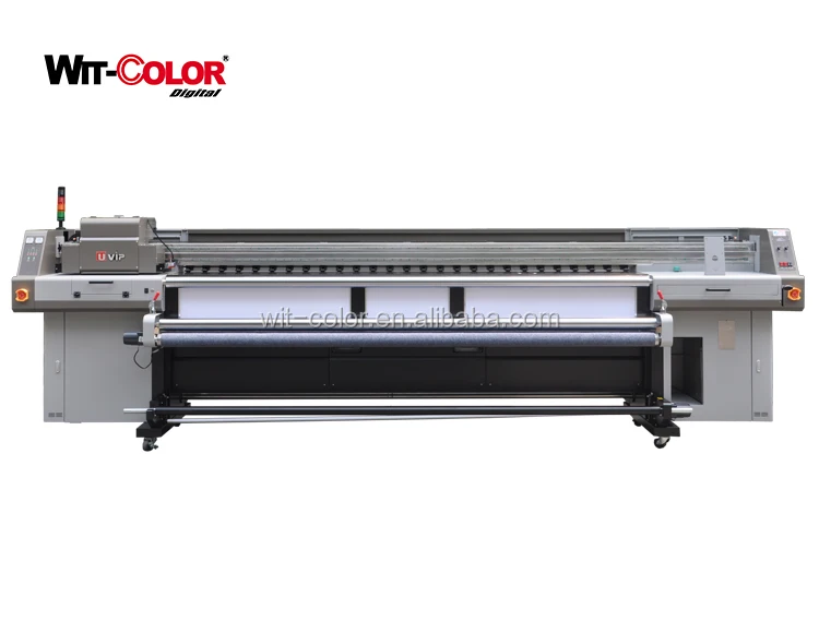 Wit-Color UV Plotter 10ft Wide Multicolor Digital Printing Machine UVIP ...