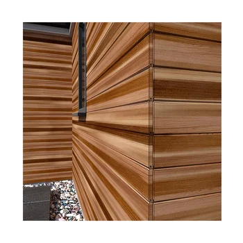 Custom Wall Decoration Building Cladding Materials Red Clear Cedar ...