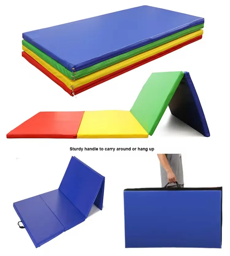 Cheap Folding Cheer Foam Mat Cheerleading Used Gymnastics Tumbling Gym ...