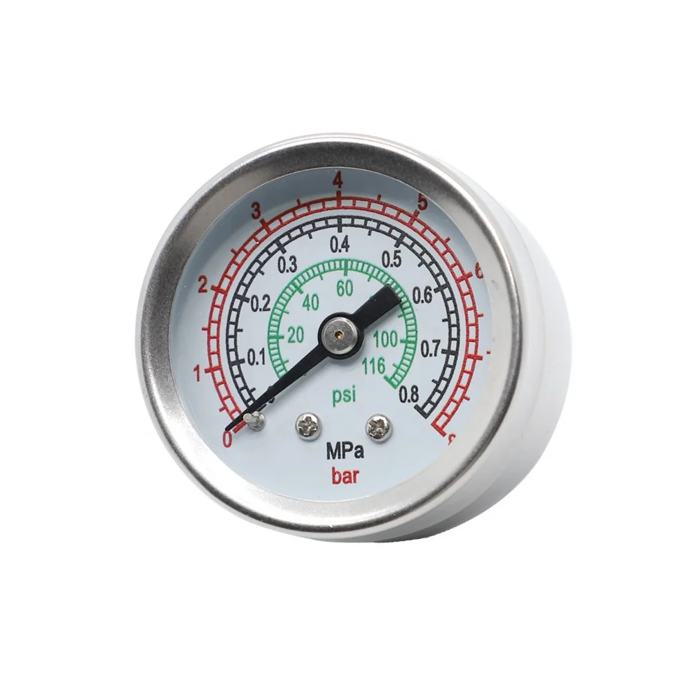 Pressure Gauge for Smart Valve Positioner, 40mm Triple Scale Stainless ...