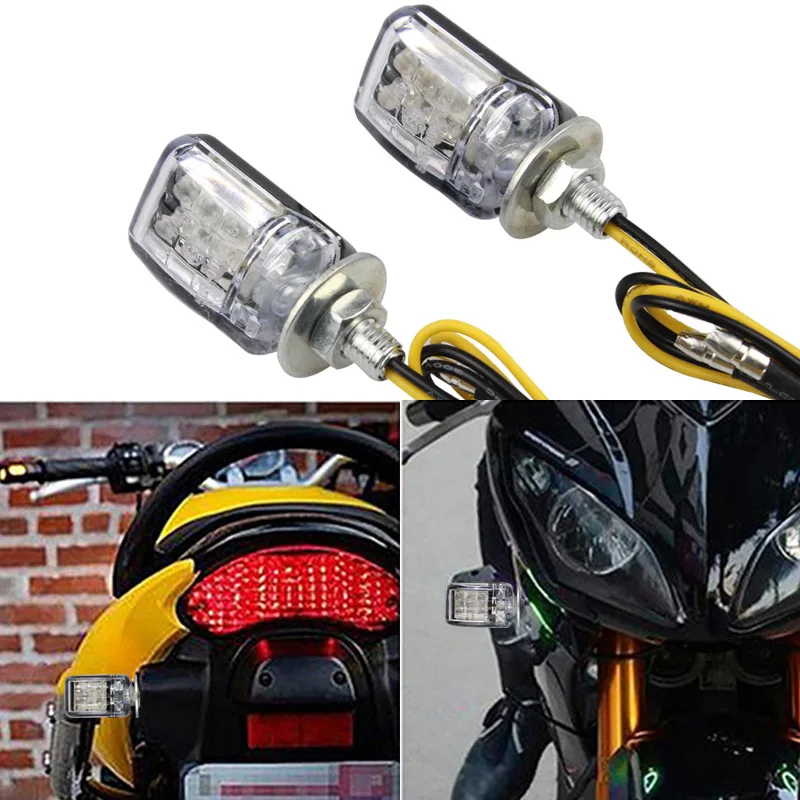E Mark Series Motorcycle Mini LED Turn Signal Light , Motorcycle ...
