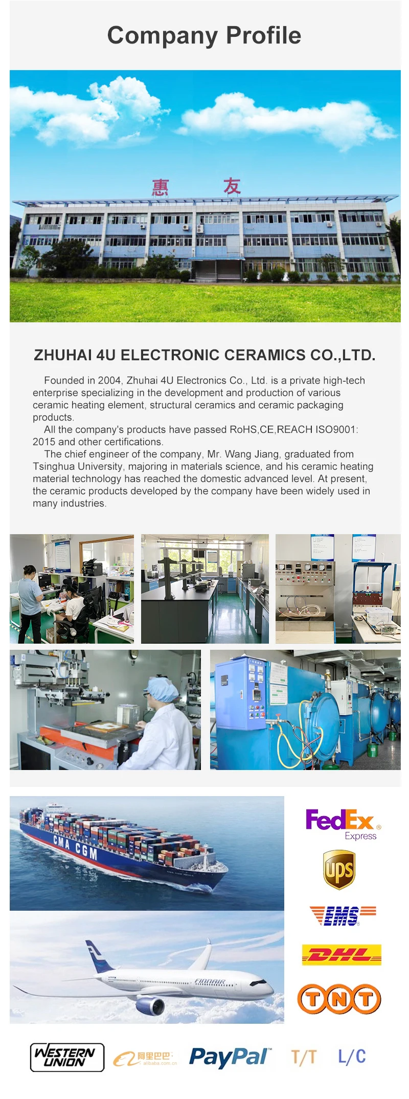 High Temperature Mch Electrical Alumina Ceramic Heaters 110v/220v Rod ...