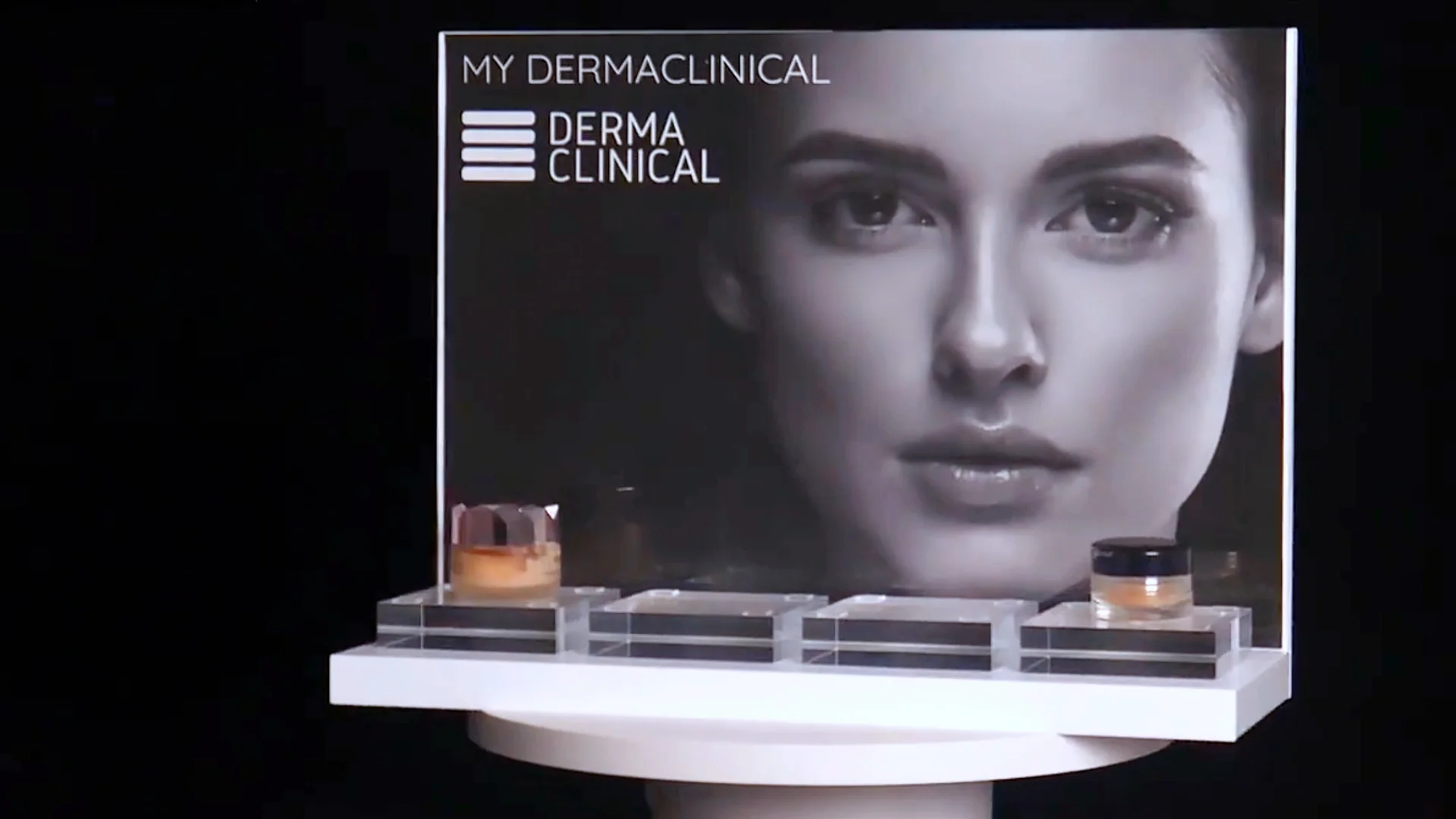 Best Quality Custom Desktop Acrylic Perfume Displays Cosmetics Makeup Display Stand Skincare ...