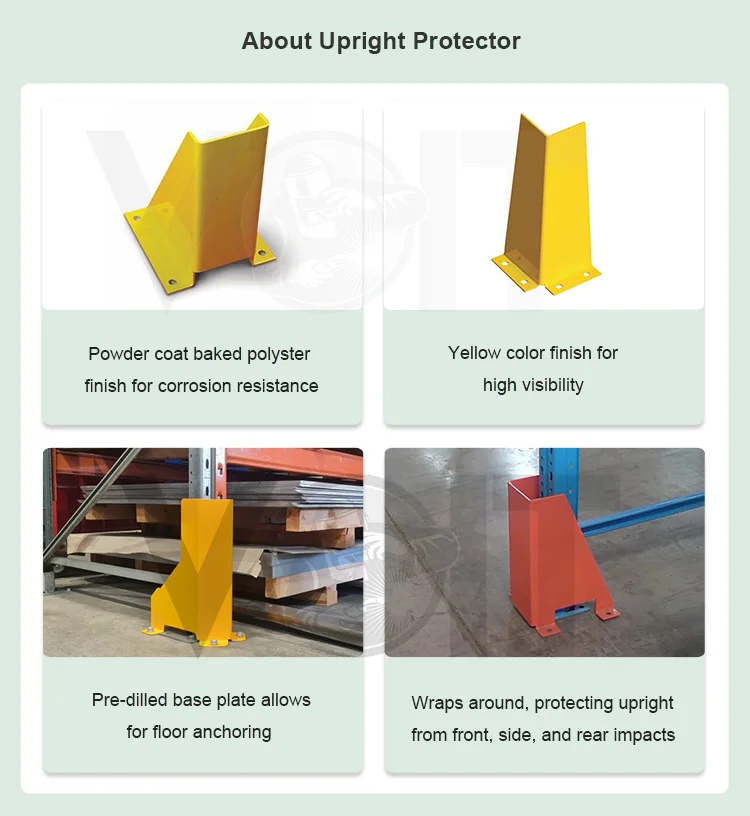 Highimpact Metal Column Corner Guard Racking Protector| Alibaba.com