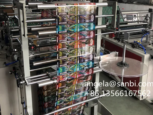 High Speed Hot Side Sealing OPP,PE ,PP Plastic Bag-making Machine with ...