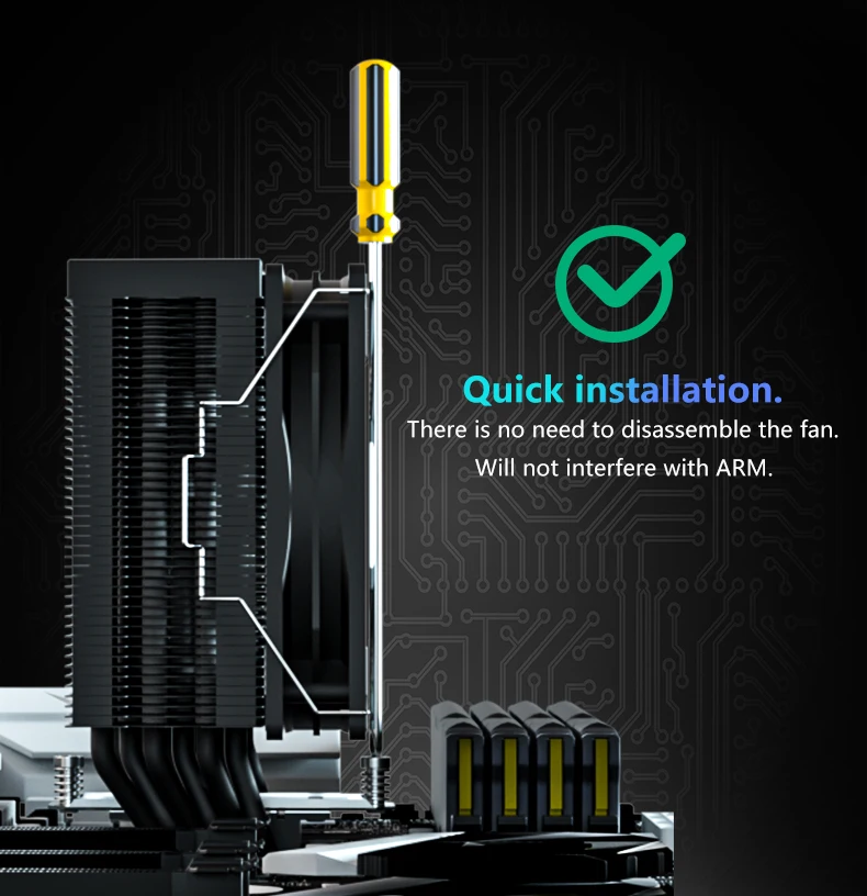 Thermalrightv3 ARGB CPU Cooler - Premium Silent Cooling