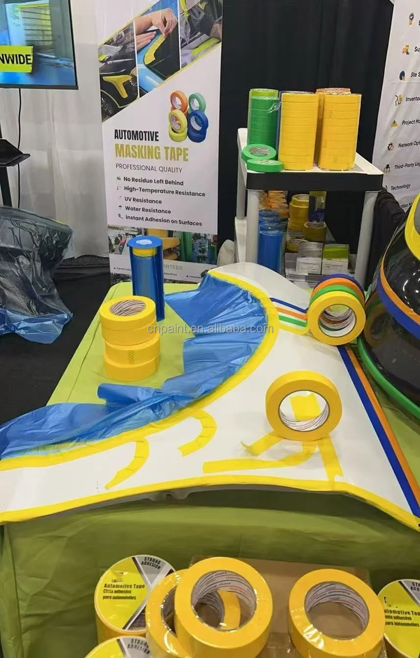 OEM Crepe Paper Automotive Masking Tape Heat-Resistant Waterproof ...