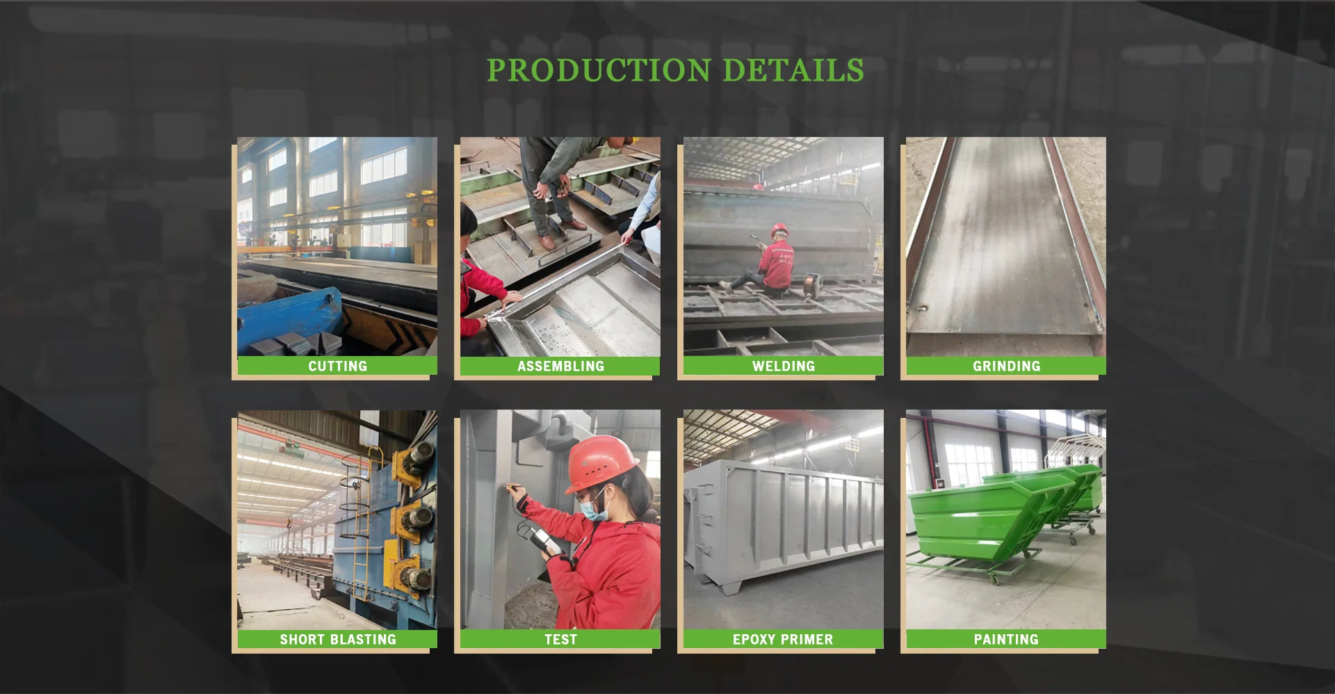 Hunan Tobro Machinery Co.,Ltd - Steel Waste Container, Logistic ...