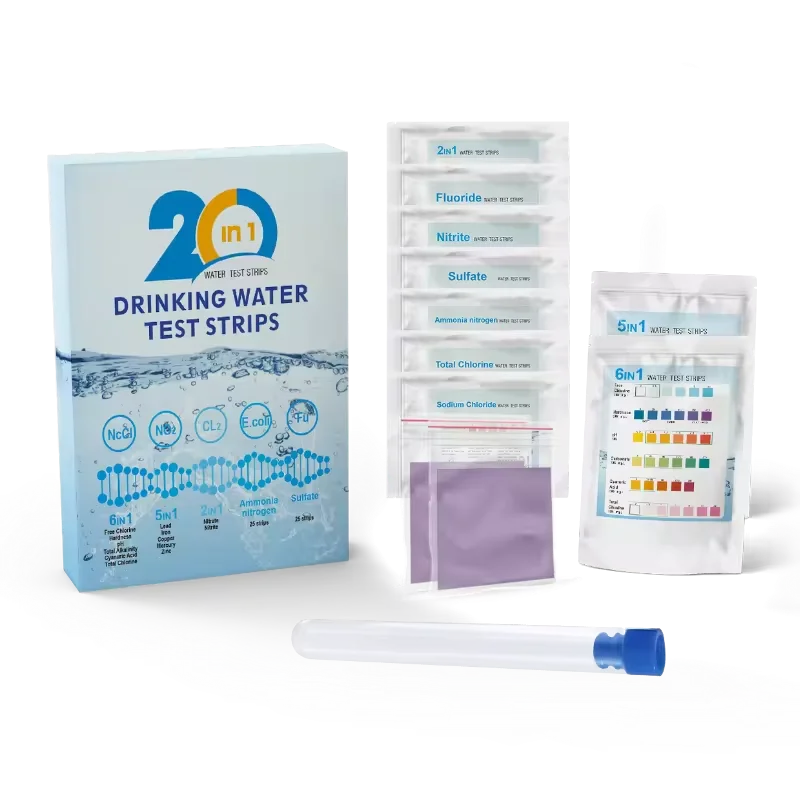 20 In 1 E.coli And 6 In 1 Heavy Metal Testing Kit For Drinking Water ...