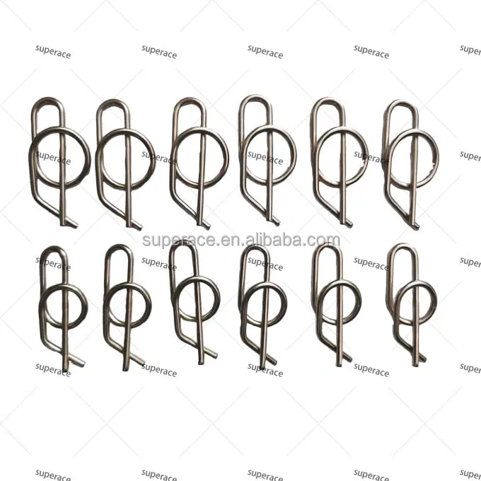 1/2",3/8" Stainless Steeljacobs Ladder Locking Pin Clips Sprint Car ...