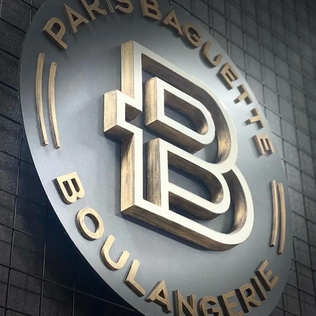 3d Led Sign Letters Outdoor Custom Business Building Stainless Steel ...