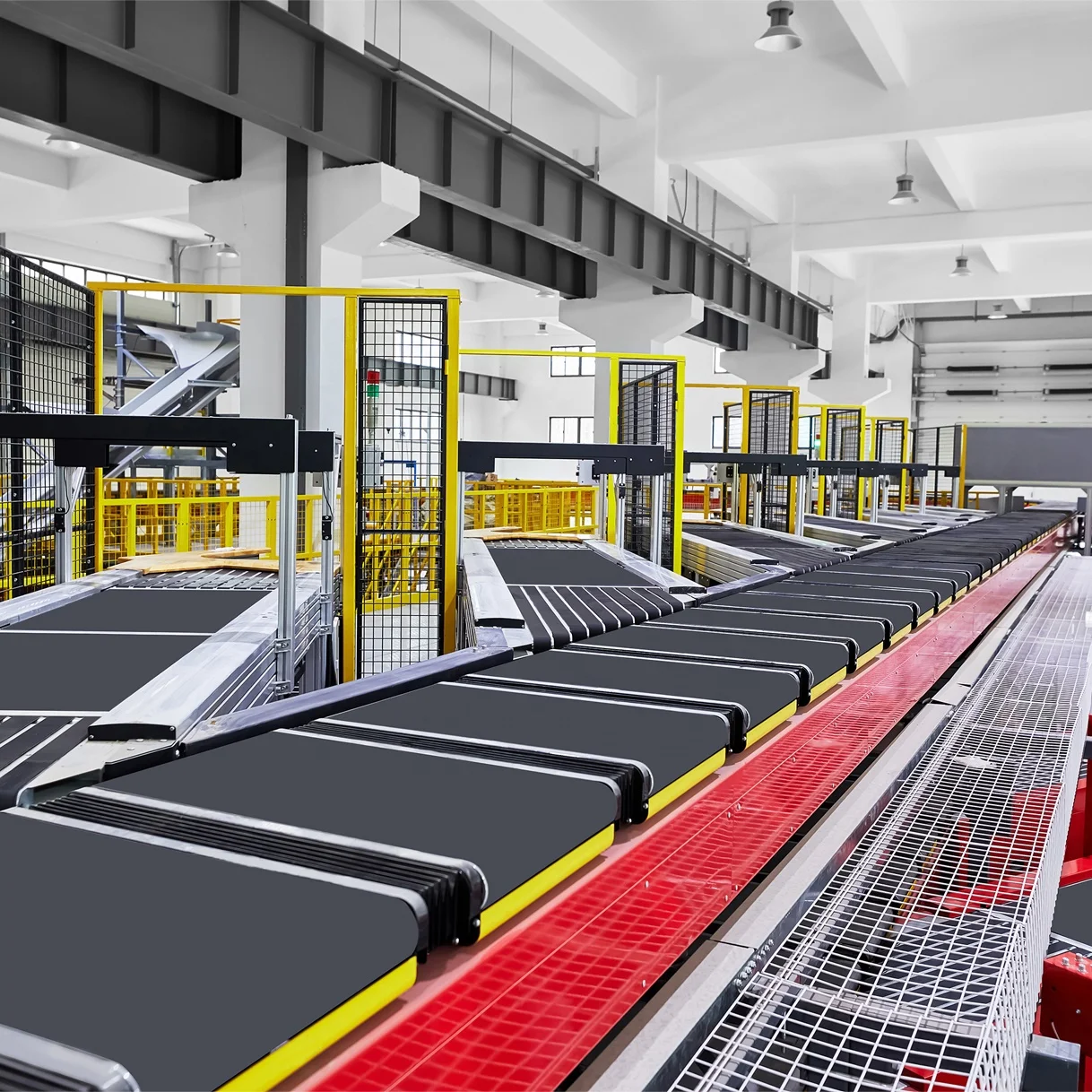 Professional Design And Manufacture Circular Cross Belt Sorter Machine ...
