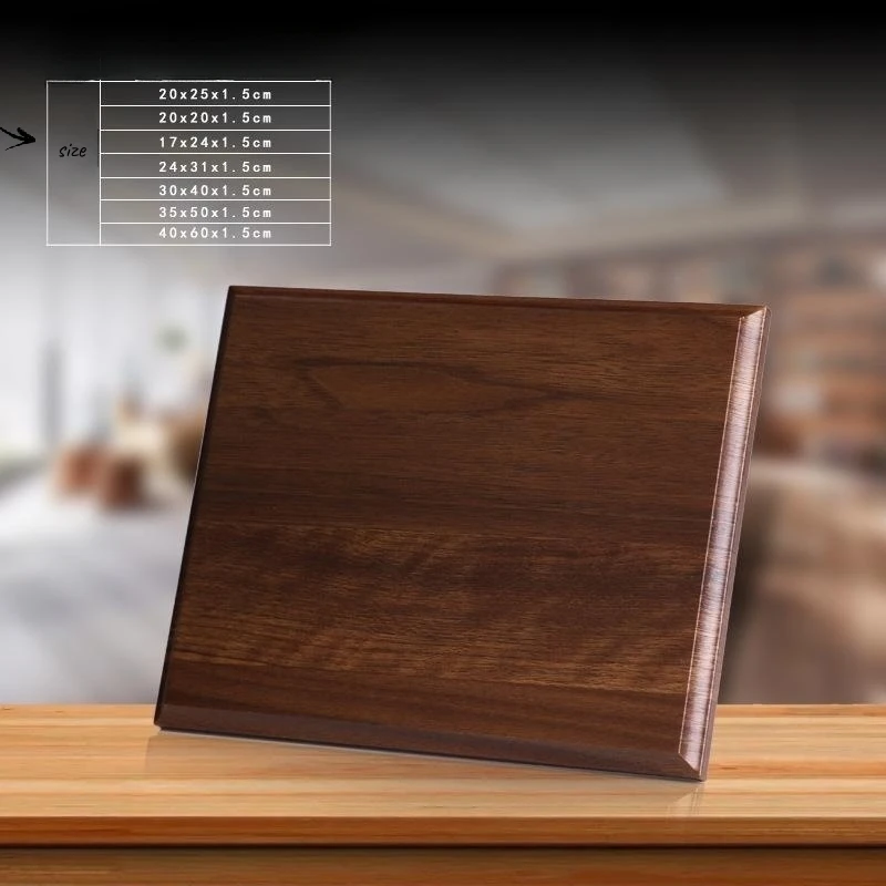 Wholesale MDF Round Plaques - Custom Shaped Awards