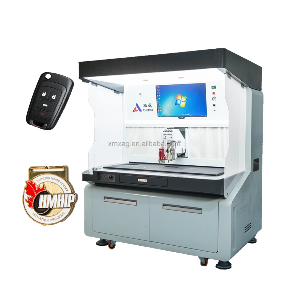 4 Colors Soft Enamel Painting Machine Coloring Metal Intelligent Visual ...
