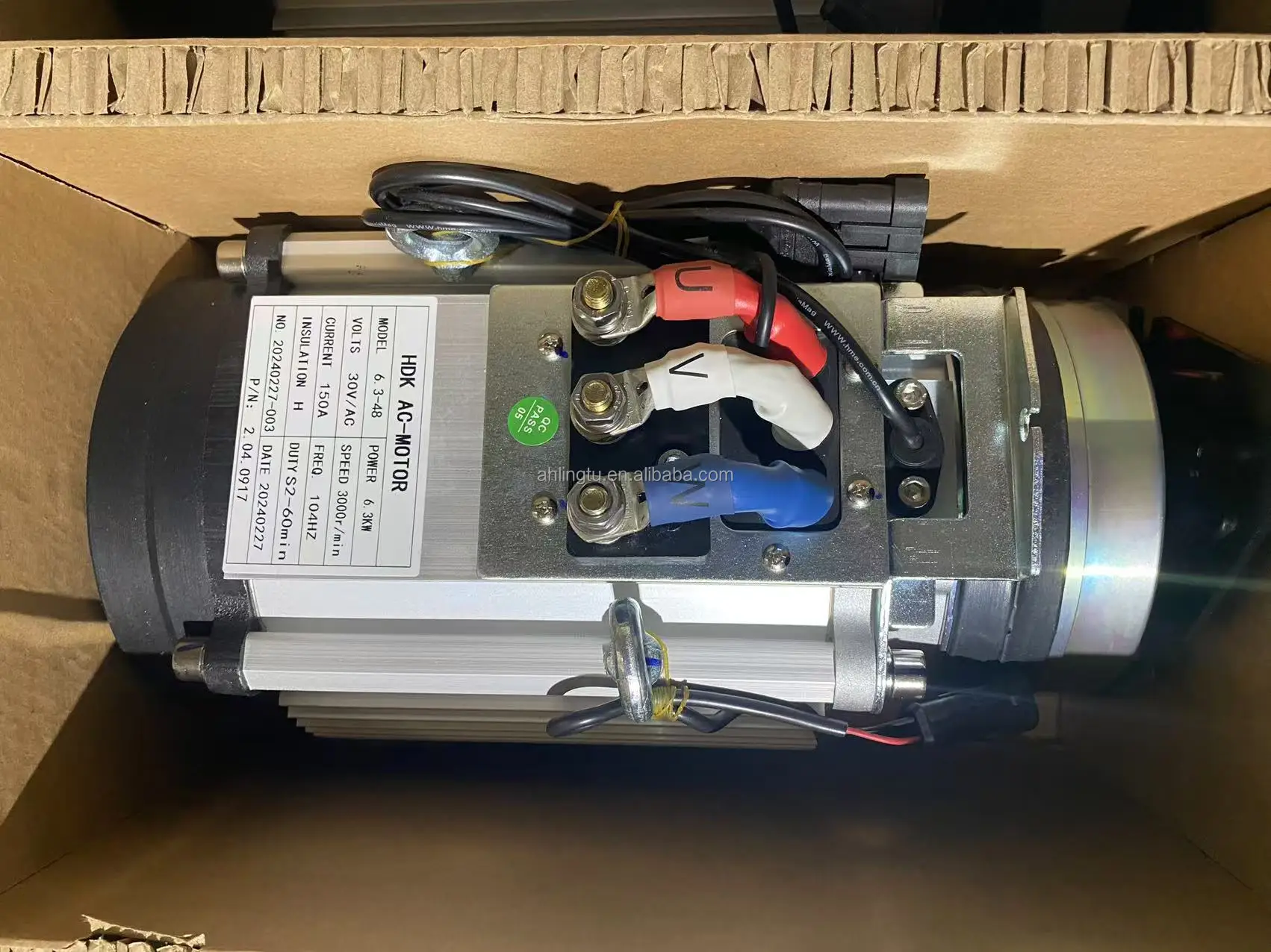 48v 6.3kw Electric Golf Buggy Motor - HDK 6.3-48 AC Motor
