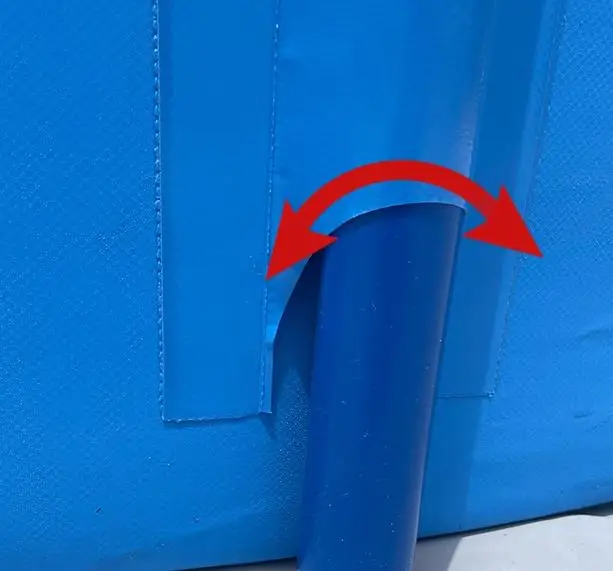 Portable Fish Pond Big Size Koi Pond Tanks Plastic Fish Tank Low ...