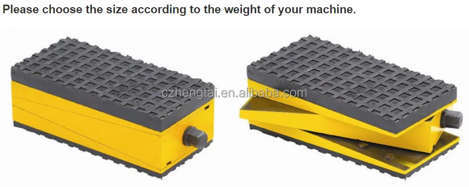 Industrial Rubber Cnc Machine Anti Vibration Leveling Pad - Buy Anti ...