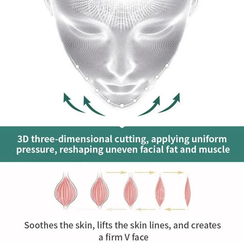 Face Lifting Firming Bandage Muscle Makeup Beauty V Face Tightening ...