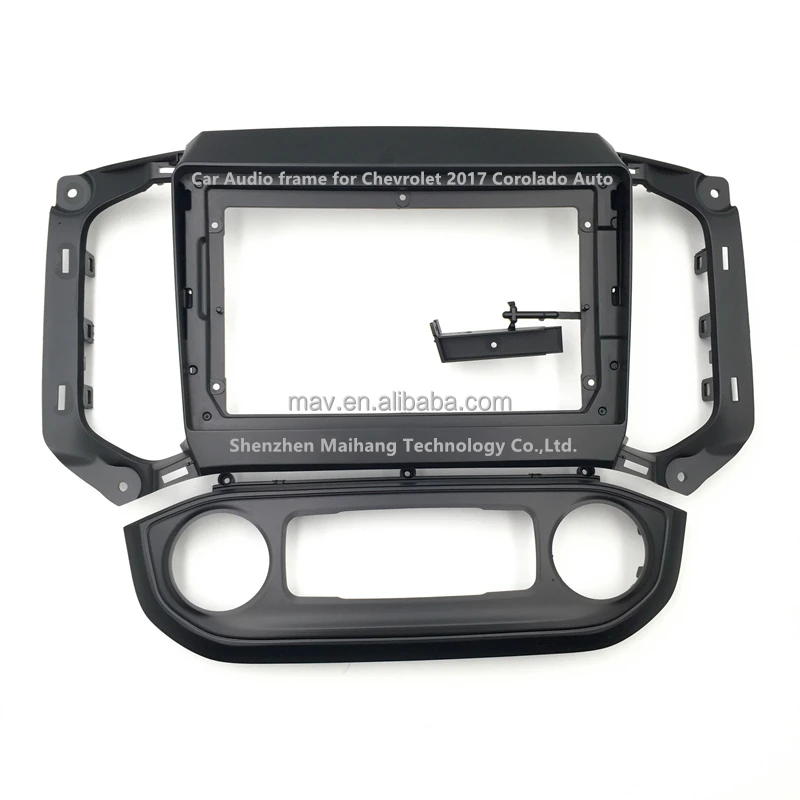 Android Radio Frame for Chevrolet Corolado - Geometric Design