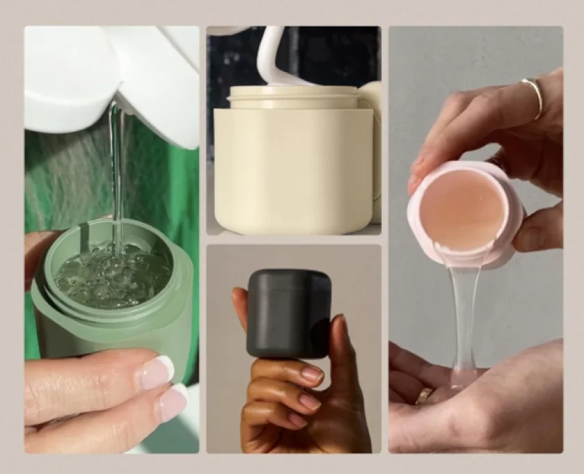 Travel Container - Magnetic Capsules for Skincare Essentials