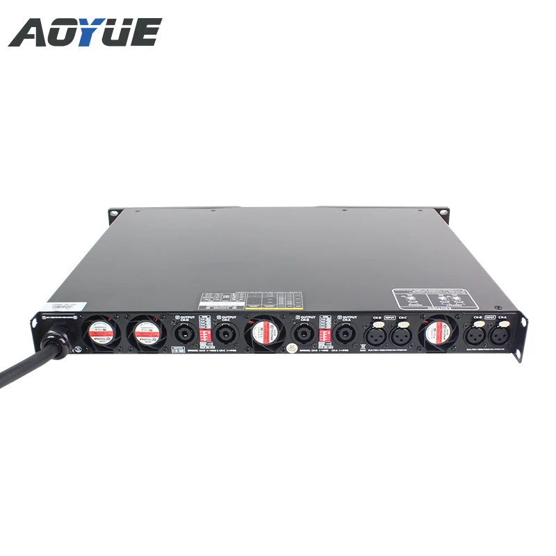 D4-1300 Amplificador 1000 Watts 4 Channel 2ohms Stable 1u Class D Professional Sound Power ...