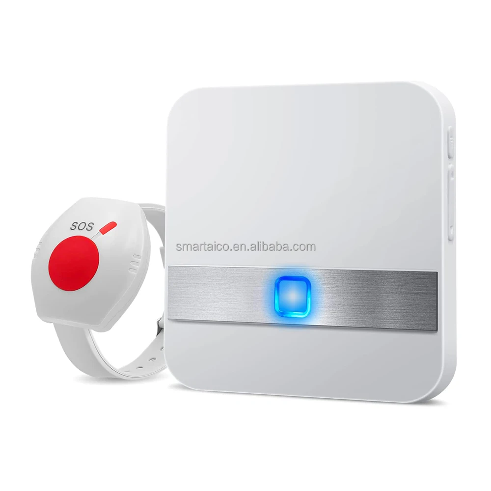 Smart Call System SOS Buttons Transmitters Nurse Calling Alert Patient ...
