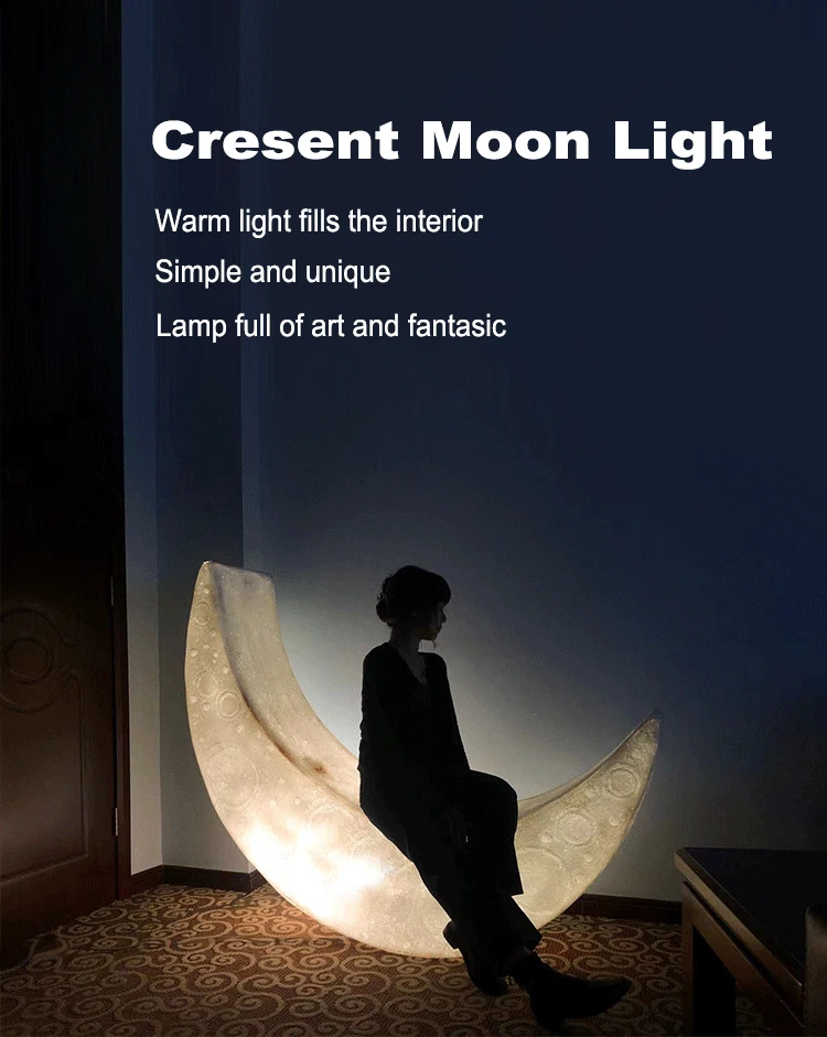 Glowing Furniture Led Half Moon Shaped Chair Ip65 Waterproof Crescent ...
