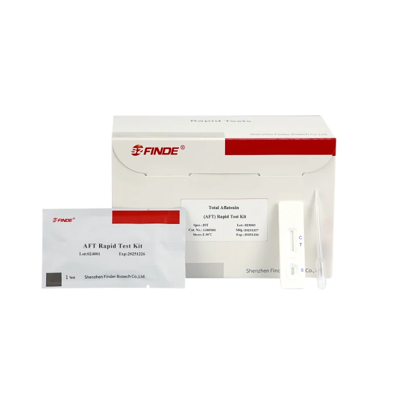 Rapid Total Aflatoxin (aft) Test Kit For Veterinary Use For Feed Grains ...