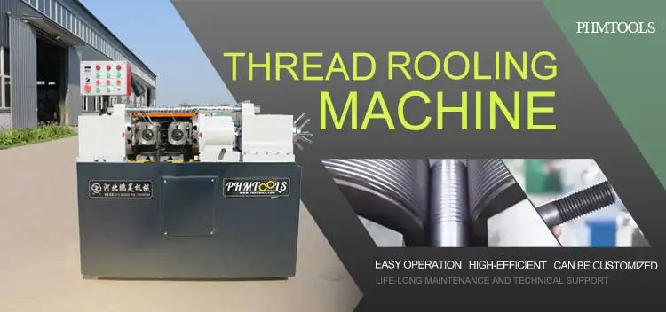 Anchor Bolt Thread Rolling Machine - Automatic & Efficient