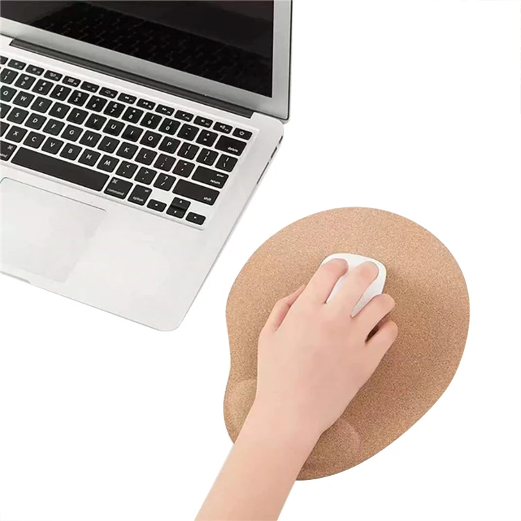 Hot Selling Office Home Computer Mouse Pad Eco Friendly Cork Wrist ...