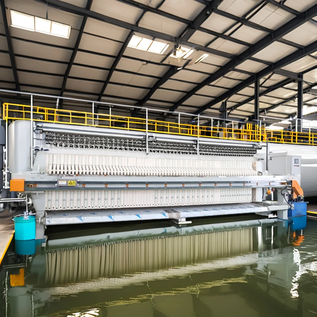 Solid-liquid separation filter press Fully automatic plate and frame ...