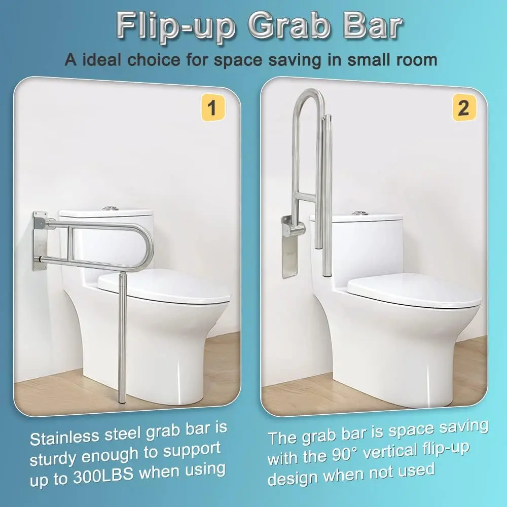 Customization Wall Mounted Toilet Safety Support Hand Rail Showers ...